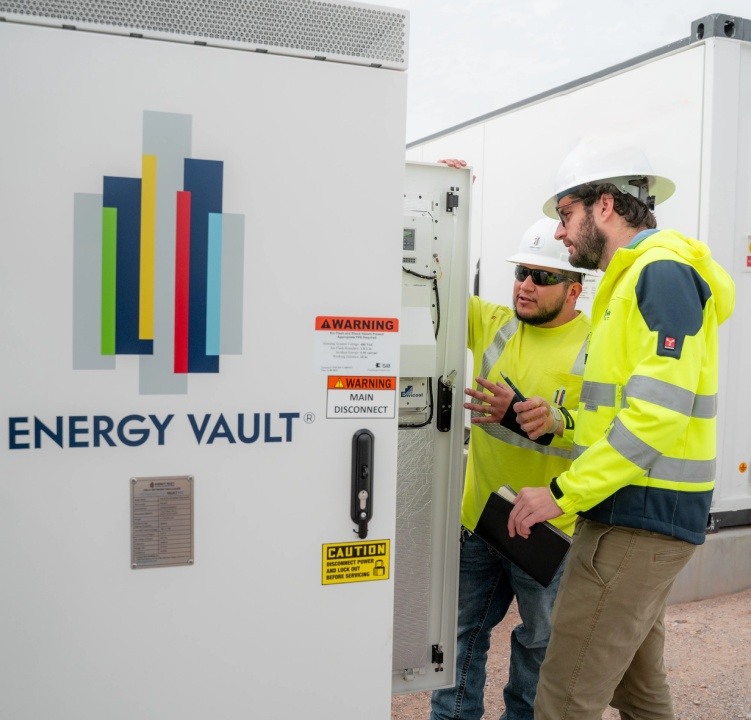 Energy Vault | Interactive infographic